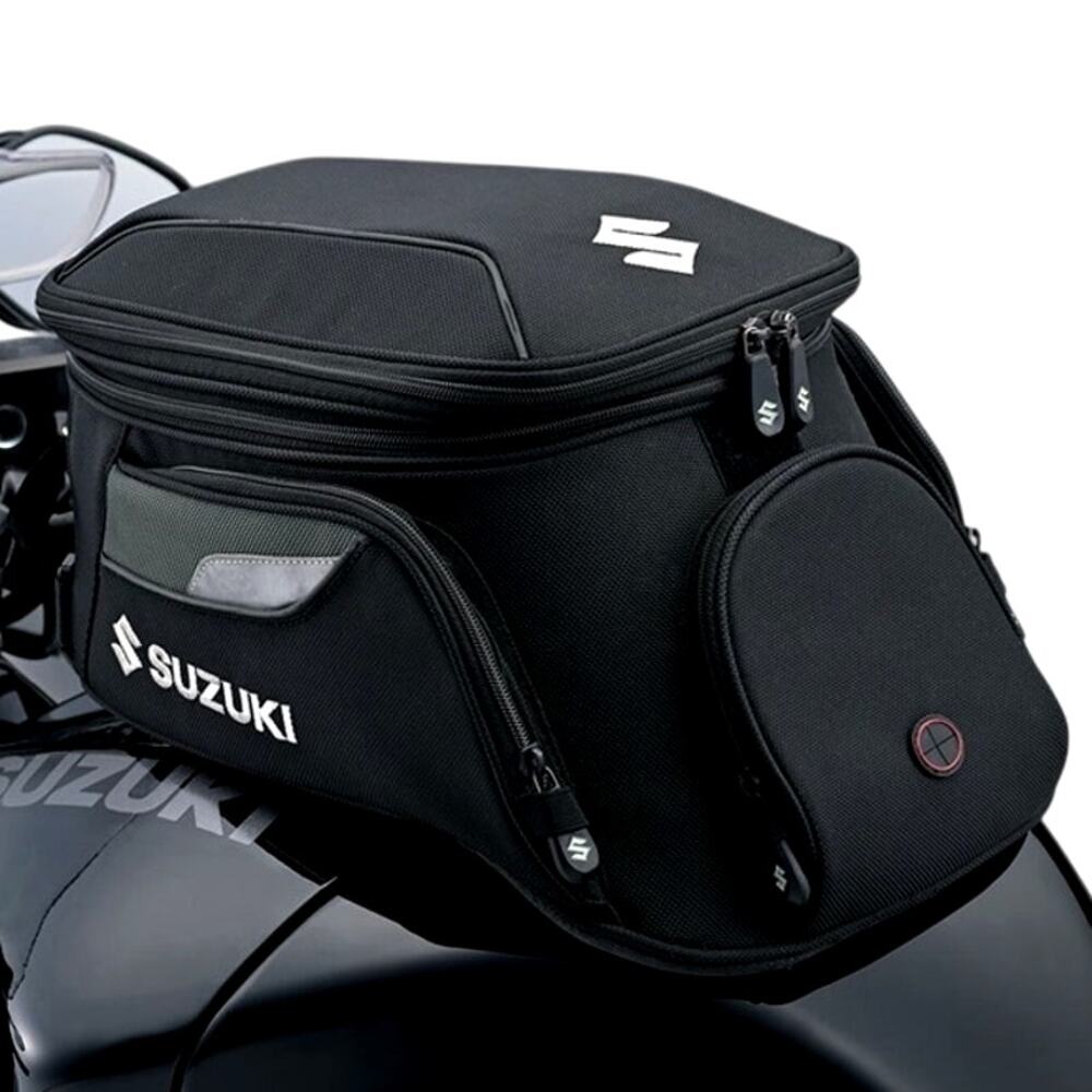 Suzuki 2025 Large Ring Lock Tank Bag Genuine Expandab… - Gem
